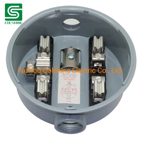 Electrical Meter Base 100a Single Phase Residential Meter Socket Meter Socket And Meter Base