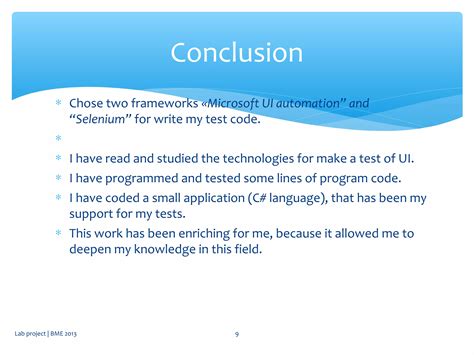 Ui Testing Frameworks And The Coded Ui Testing Paradigm Ppt