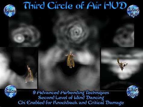 Second Life Marketplace Third Circle Of Air Hud Advanced Airbending