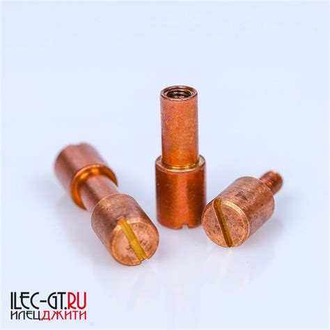Купить медный корби винт М3. CORBY монтажный винт из меди для рукояти