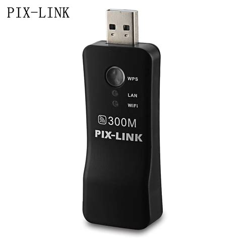 PIX LINK Hot Sale USB Wireless Network WIFI Range Extender TV Network Adapter Receiver For Home