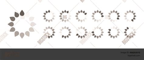 Circular Loading Vector And Photo Free Trial Bigstock