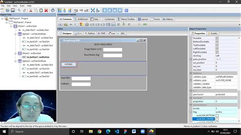Membuat Aplikasi Gui Sederhana Menghitung Bmi Menggunakan Wxformbuilder