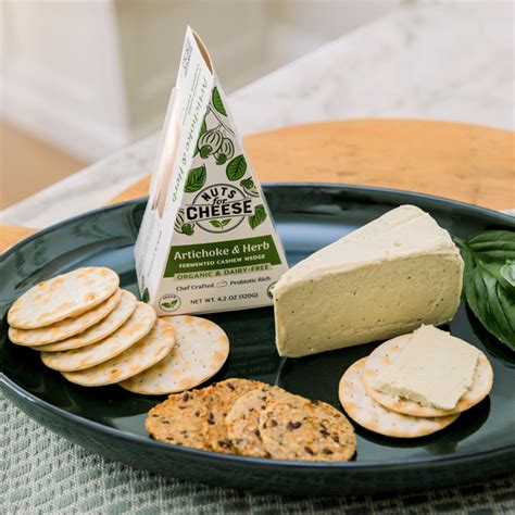 Artichoke And Herb Dairy Free Cheese Nuts For Cheese™