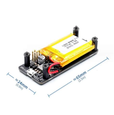 Raspberry Pi Zero Ups Lite Power Board Power Detection Function