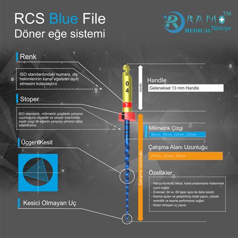 Ramo Rcs Blue File GÜneydent