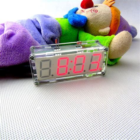 Led Electronic Clock Production Kit Diy51 Single C Grandado