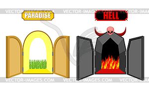 Hell Clipart Cartoon Skulls With Fire Surrounding The Volcano 3963521