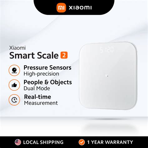 mi smart scale 2 high precision pressure sensors dual mode people