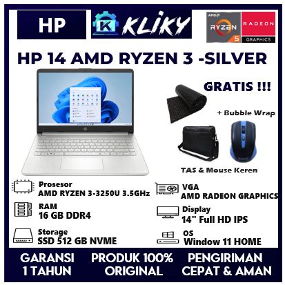 Jual Laptop Gaming Hp Amd Ryzen Ram Gb Ssd Gb Shopee Indonesia