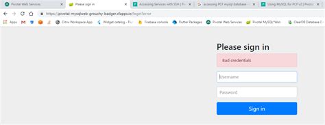 How Do I Connect To My Mysql Service On Pivotal Cloud Foundry Pcf Via Mysql Workbench Or Cli