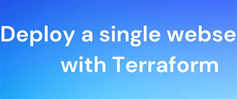 deploying your first server with terraform a beginner s guide dev