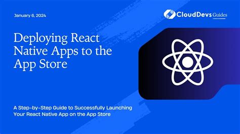 Deploying React Native Apps To The App Store