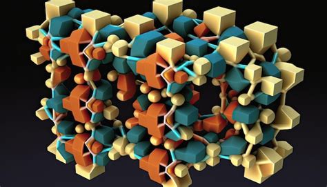 premium ai image a protein structure prediction image showing the