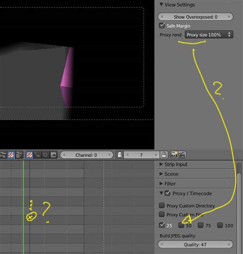 Question About Proxy Compositing And Post Processing Blender