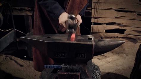 Forging A Hammer Eye Punch Youtube