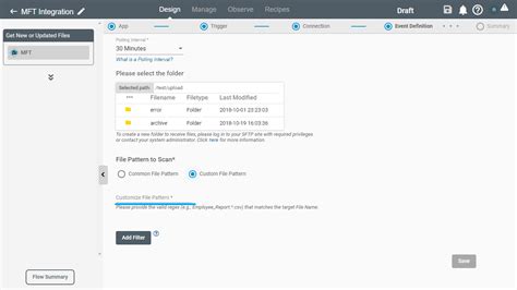 Mft Triggers Connect Ipaas Mft Triggers Connect Ipaas