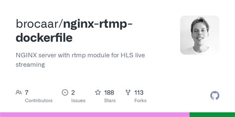GitHub Brocaar Nginx Rtmp Dockerfile NGINX Server With Rtmp Module For HLS Live Streaming
