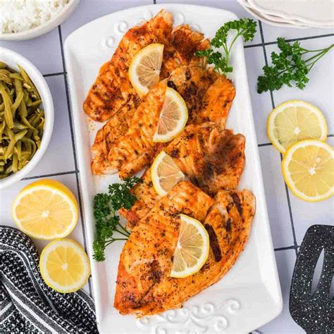 Grilled Blackened Tilapia