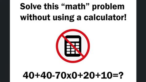 test your problem solving skills can you solve this tricky maths