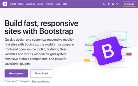 Bootstrap 5 alphaがリリース jQuery依存IEサポートの削除 ソフトアンテナ