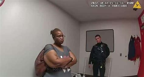 A Black Karen Ivery Slugged By White Target Security Guard