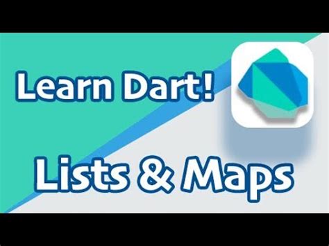 Dart Basics Lists Arrays Maps YouTube