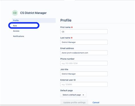managing authentication policies by user aclaimant