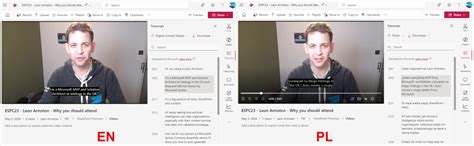 video transcript translation now available with sharepoint premium