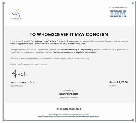 Jahnavi Thammana On Linkedin Smartbridge Rsip2020 Ibmcloud