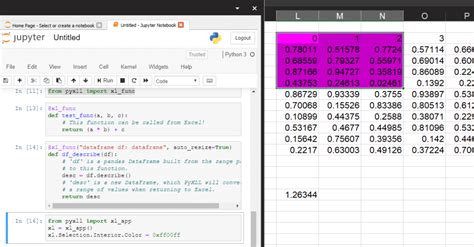 Agrega Jupyter Python Dentro De Excel Pyxll Jupyter Excel Cute