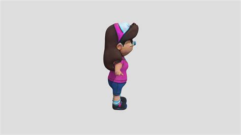 Mabel Gravity Falls Create By Saadat Ali 3d Model By Saadatb13703 F93f994 Sketchfab