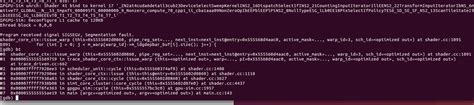 Segf When Evaluating Pytorch File Using Gpgpu Sim · Issue 256 · Accel