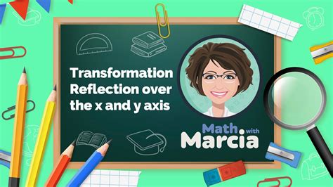 Reflections About X And Y Axis Transformations Of Function Youtube