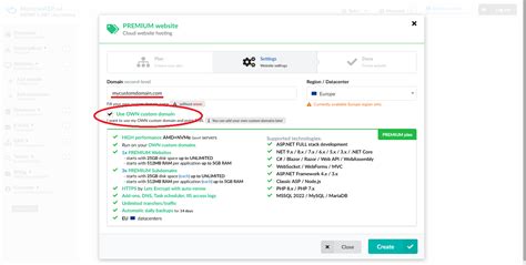Create Website For Own MonsterASP Net Documentation