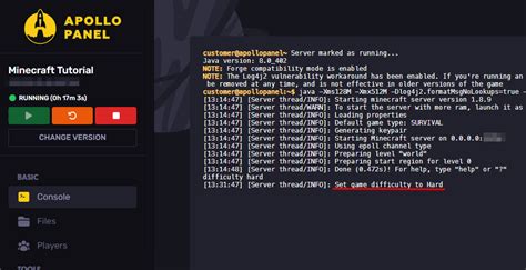 How To Change Minecraft Server Difficulty Sparked Host Knowledge Base