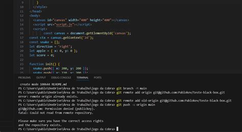 Erro Com O Git Push U Origin Main Git E Github Compartilhando E