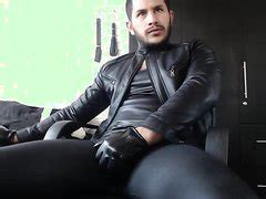 Leather Rubber Latex Master Bulging With Thisvid Com