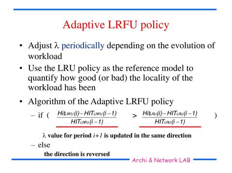 PPT LRFU Least Recently Frequently Used Block Replacement Policy PowerPoint Presentation