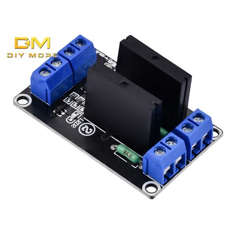 DIYMORE Solid State Relay Module Channel DC High Level Trigger Solid State Relay Module