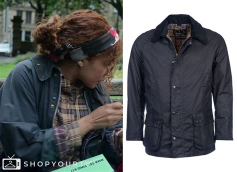 Dead Hot Season 1 Episode 6 Navy Waxed Cord Collar Jacket Shop Your Tv