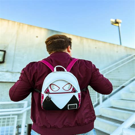 Loungefly X Marvel Ghost Spider Gwen Cosplay Mini Backpack Circle Of