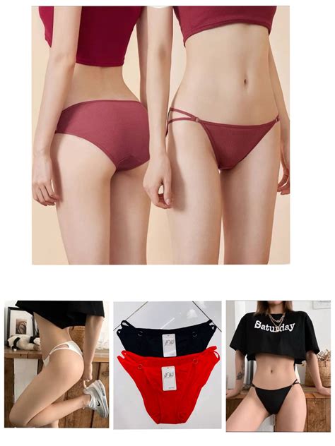 กางเกงใน สไตล์เซ็กซี่ รช4 งานฟรีไซส์ เอว 22 44 รายละเอียดอื่น เลื่อนดูใต้โพส เลื่อนให้สุด
