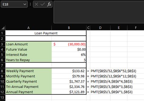 Pmt Function Formula Examples How To Use Pmt Function Wall Street