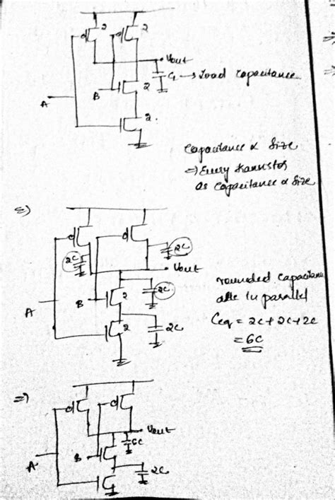 For A 2 Input Nand Gate Determine Transistor Sizes Such That The