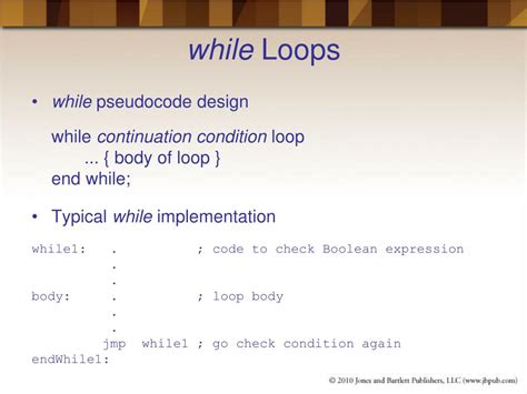Pseudocode For Loop