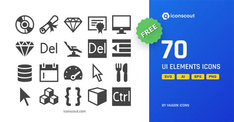 Download UI Elements Icon Pack Available In SVG PNG Icon Fonts