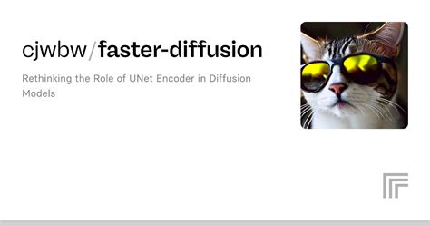 cjwbw/faster-diffusion – Run with an API on Replicate