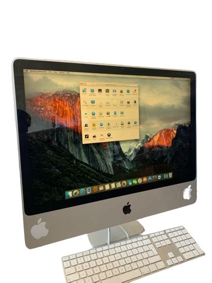 Apple Desktops Apple Imac A1225 24` Desktop 2008 28 Ghz Intel Core Duo Osx El Capitan 4 Gb
