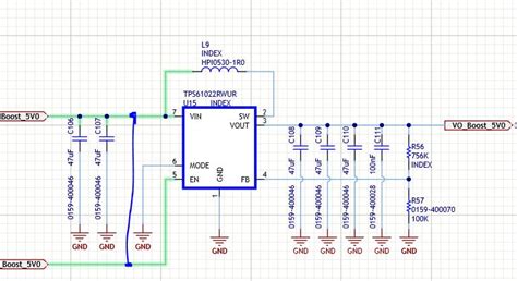 Tps61022 Tps61022 Is Working As A Buffer Not Boost At All Power Management Forum Power